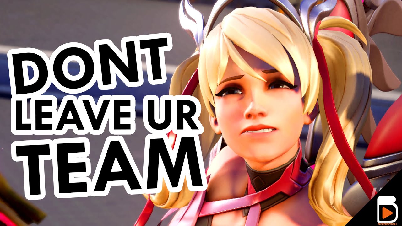 Don't Leave Your Team Without Support | Overwatch 2 Mercy Gameplay ...