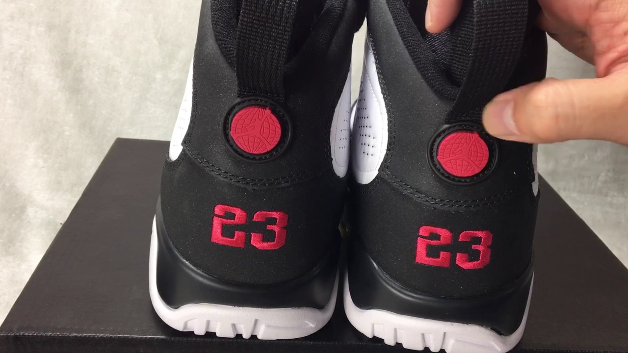 Authentic Air Jordan 9 Chicago review from shoesgooddeal - YouTube