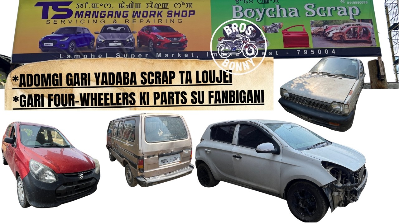 Gari Khara Lak a at Boycha Scrap Lamphel - YouTube
