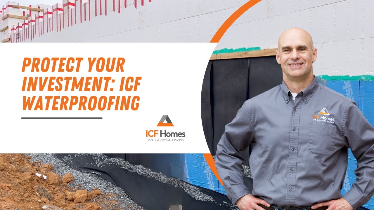 How We Waterproof ICF Walls The Easy Way! - YouTube