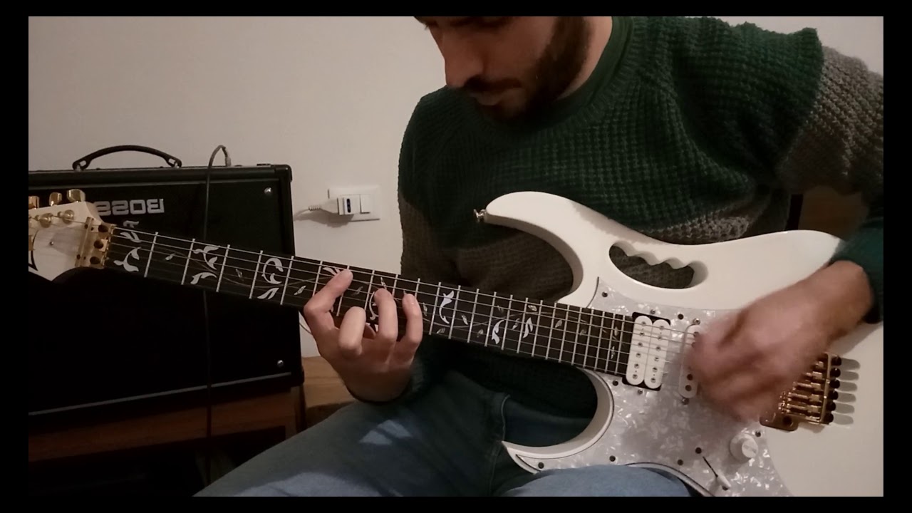Guitar practice session with Fender, Ibanez and Boss - YouTube