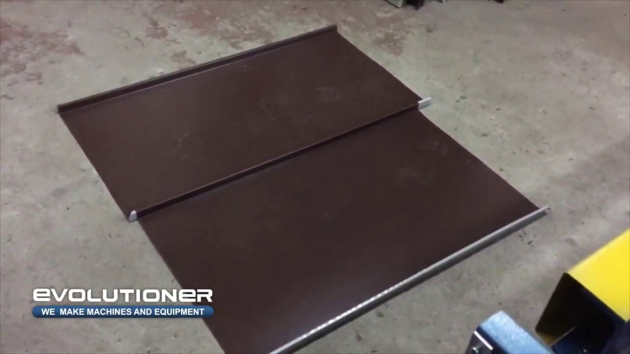 Standing seam hand seamers (2PCS) - YouTube
