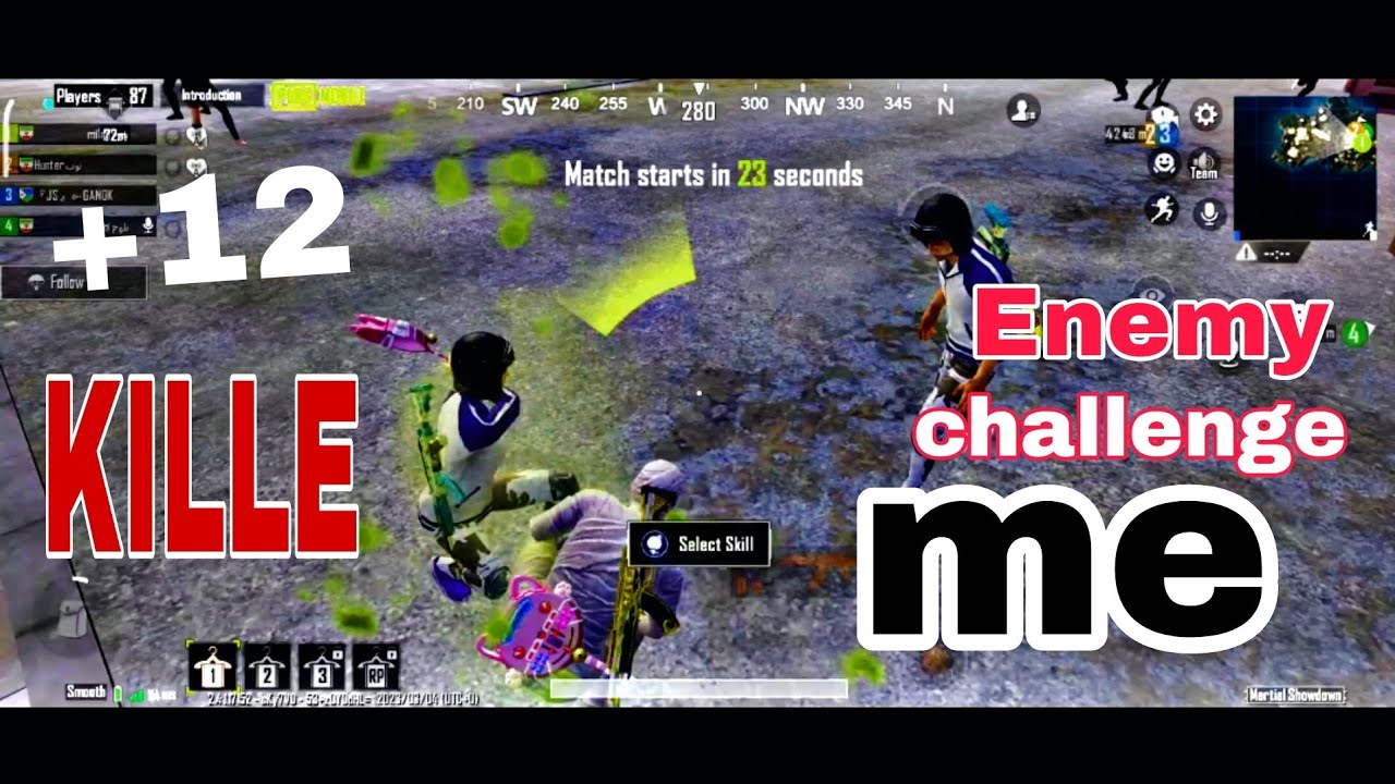 #pubg #pubgmobile #pubgmnextstarprogram challeng me/🤯😈👿 The last enemy ...
