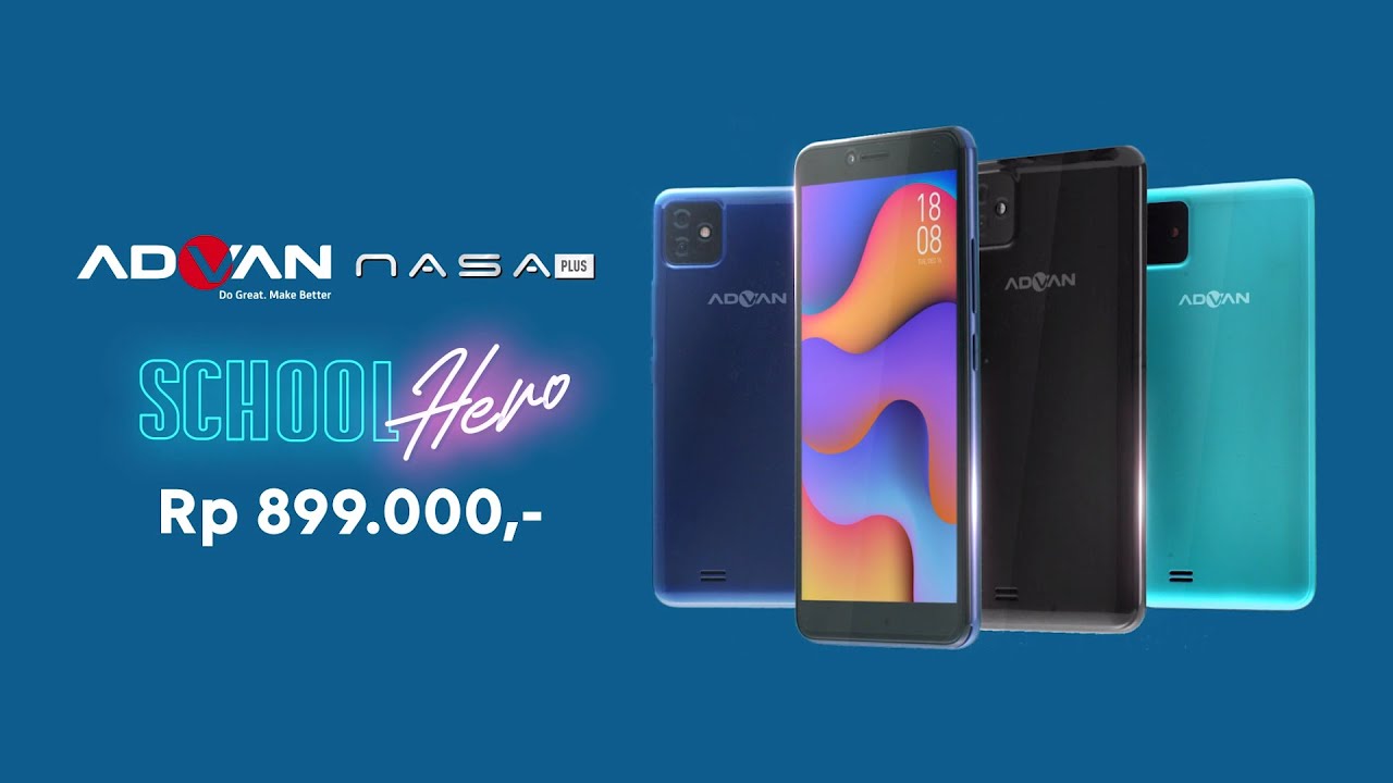 Advan Smartphone Nasa Plus School Hero - YouTube