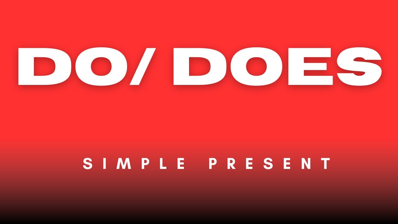 Cuestionario de práctica en presente simple usando DO y DOES - YouTube