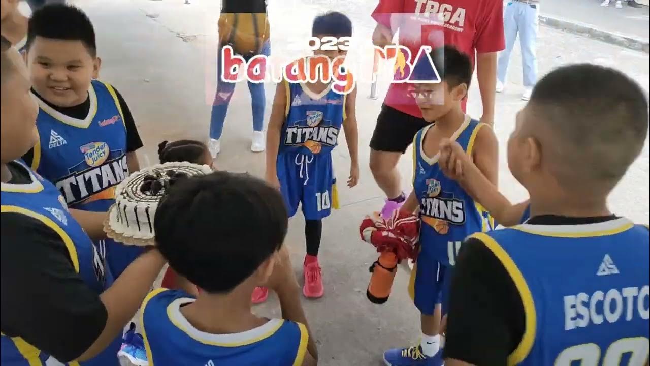 Batang PBA u12 Opening / Happy Birthday Chief! - YouTube