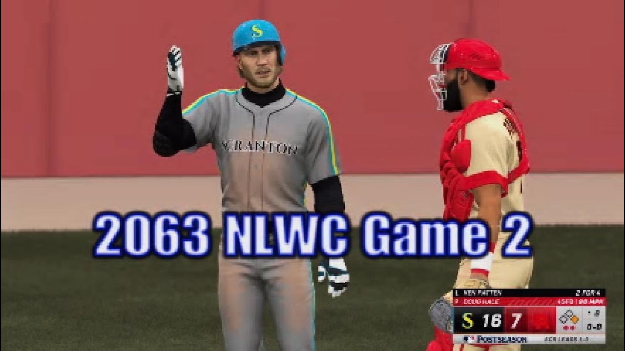2063 NLWC Game 2 / Scranton Sharks @ Arizona Indians / MLB The Show 25 ...