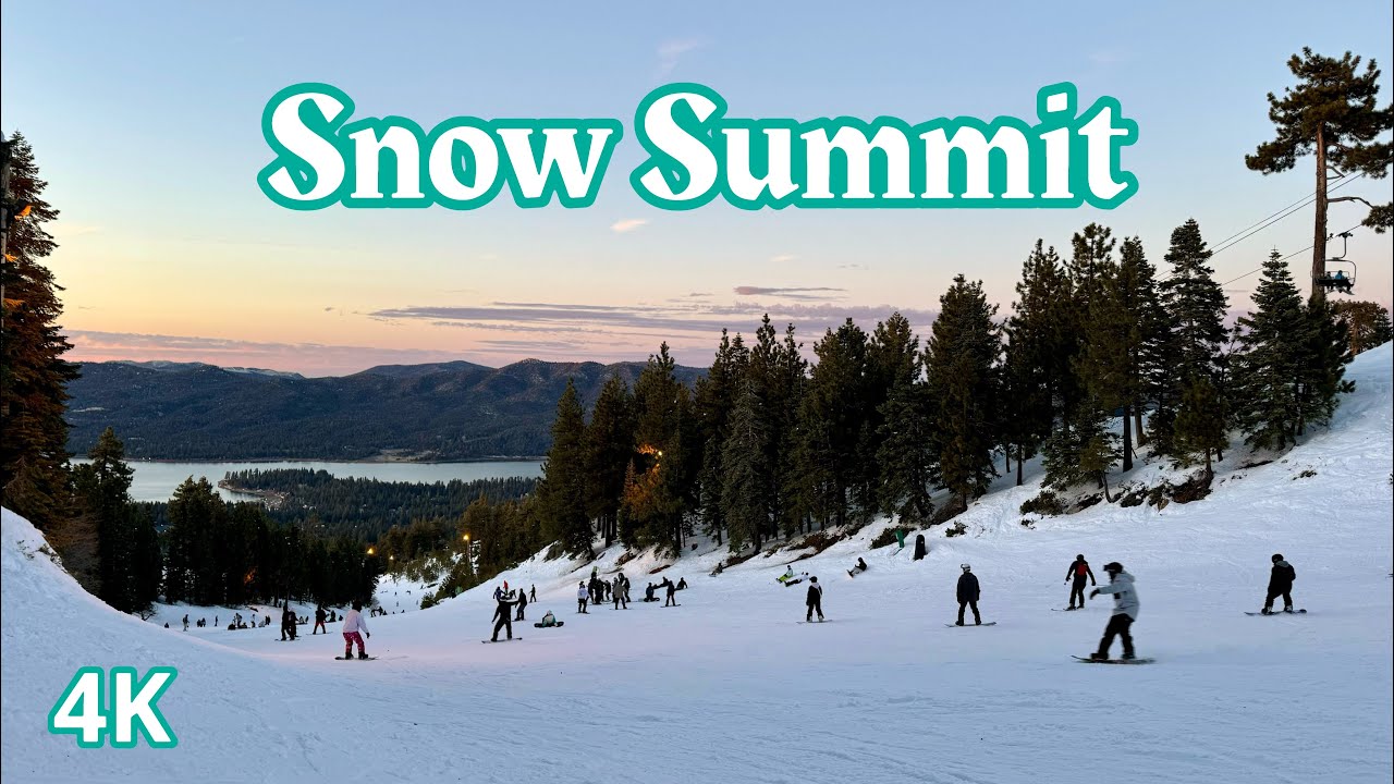 Snow Summit in Southern California - YouTube