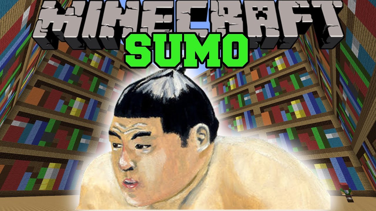 Minecraft: SUMO WRESTLING (KNOCK THE OTHER TEAM OFF AND KILL THEM ...