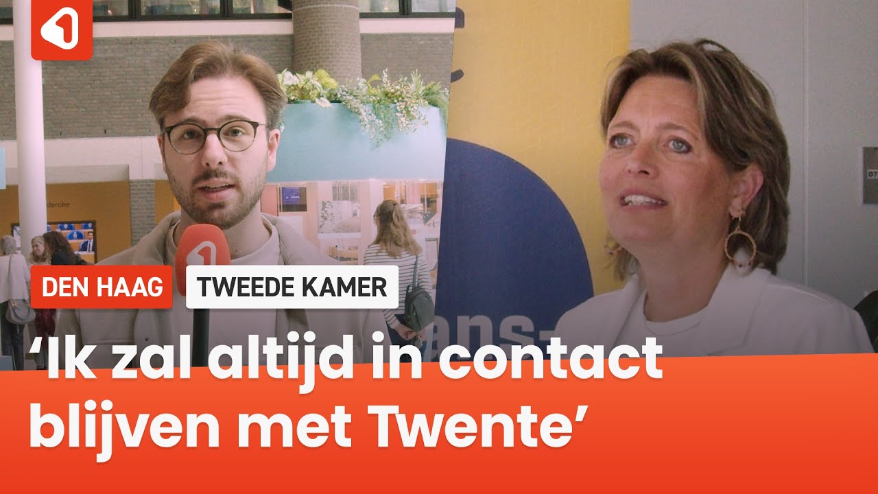 Tweede Kamerlid Ilse Saris (NSC) verbindt Almelo met Den Haag - YouTube