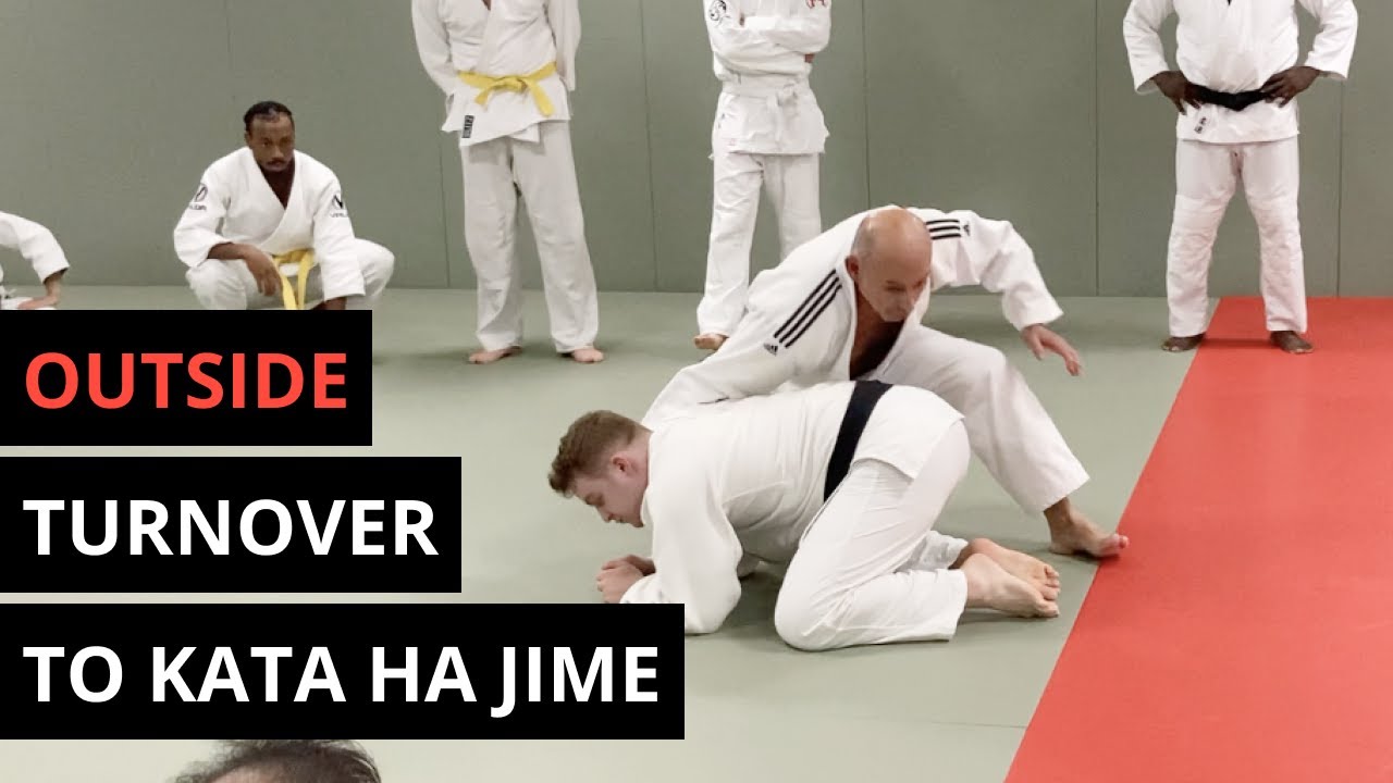 Outside turnover into Kata Ha Jime - YouTube