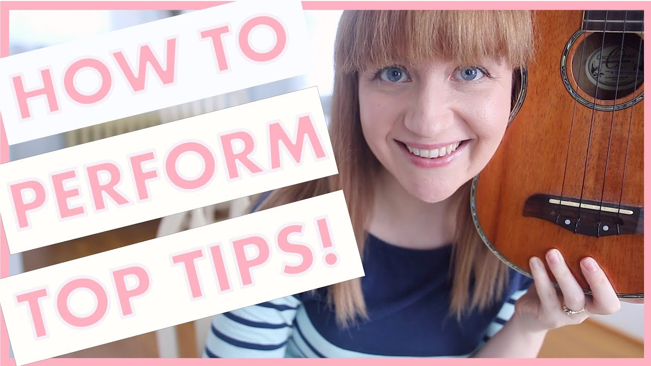 How To Perform Music! (TOP 5 TIPS!) - YouTube