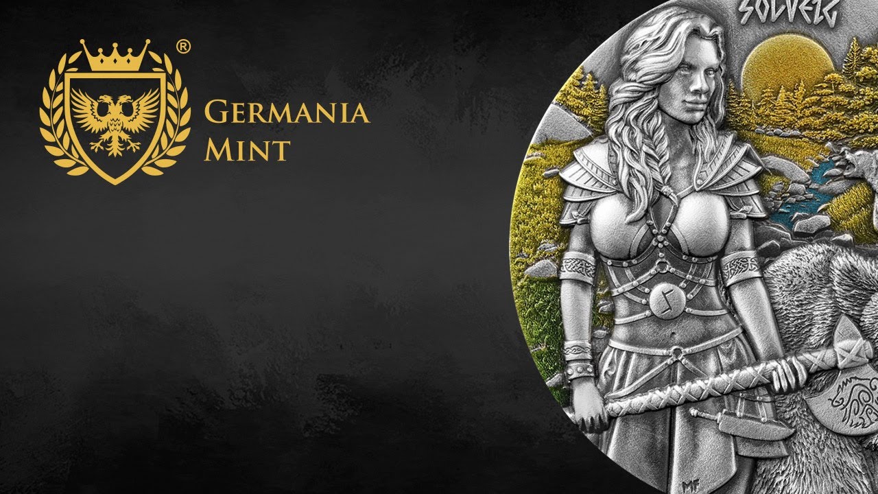 GERMANIA MINT - 2024 VALKYRIES: SOLVEIG 2 OZ SILVER BU ULTRA HIGH ...
