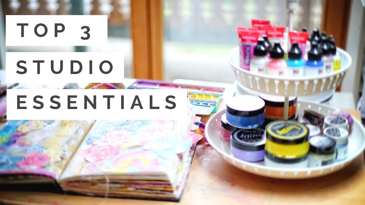 My Top 3 Painting Studio Essentials - YouTube