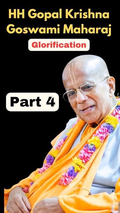 HH Gopal Krishna Goswami Maharaj part 4 #iskcon - YouTube