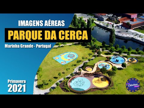 Parque da Cerca, Marinha Grande, Portugal ? Primavera 2021 Imagens Aéreas - Portugal visto do Céu 4K