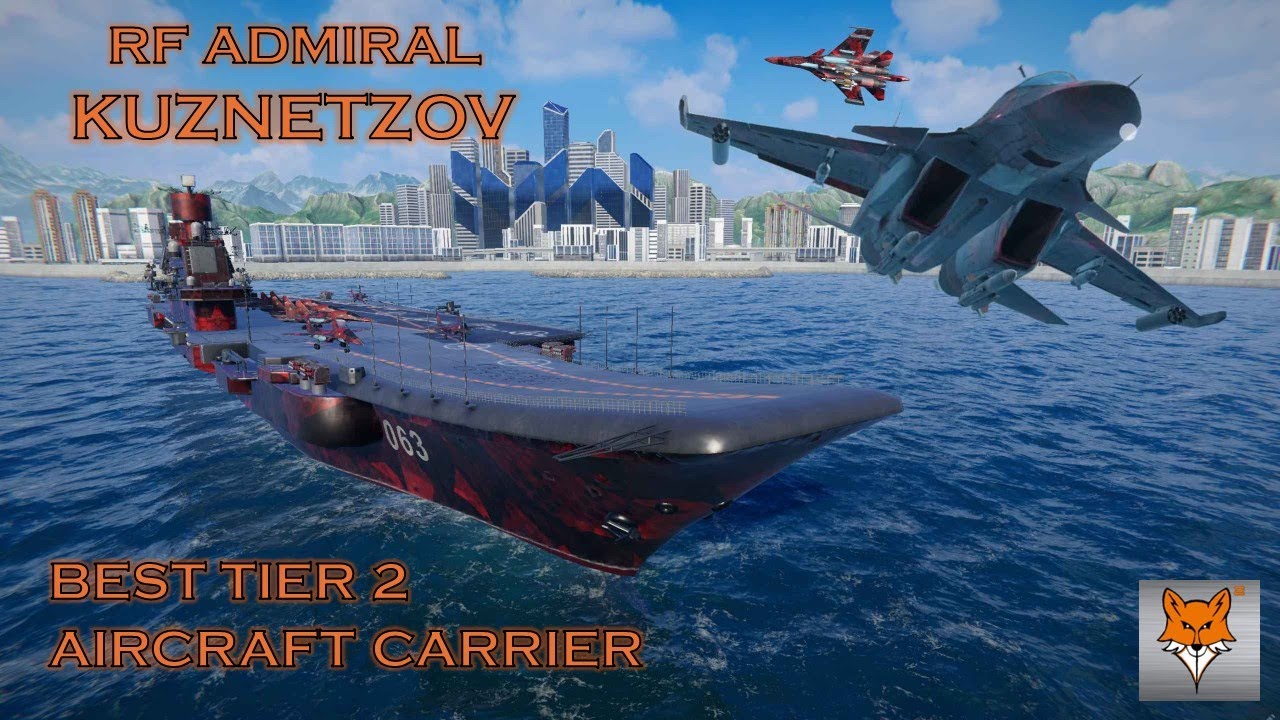 This is the Best Tier 2 Aircraft Carrier in MW! | RF Admiral Kuznetzov ...