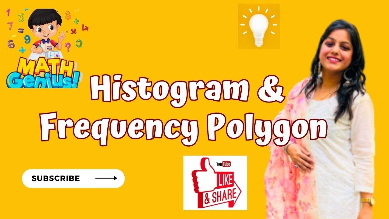 How to draw histogram and frequency polygon and also find the mean ...