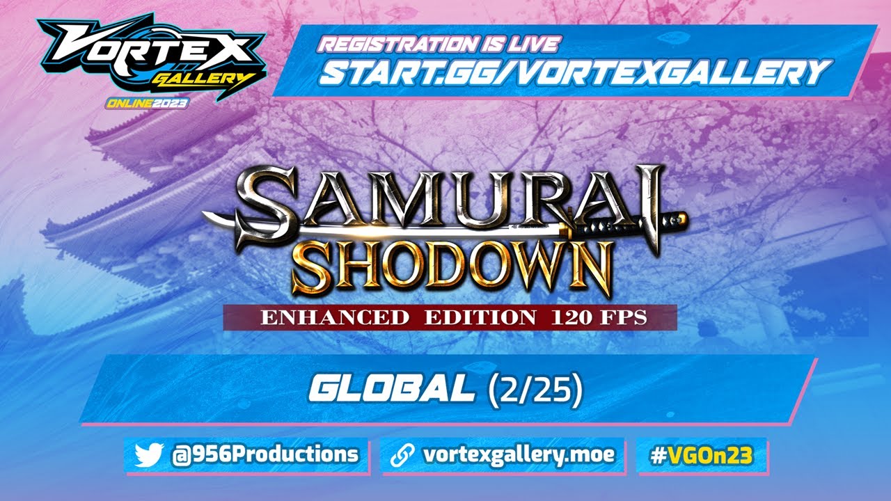 Vortex Gallery Online 2023 - Samurai Shodown X|S Tournament Matches ...