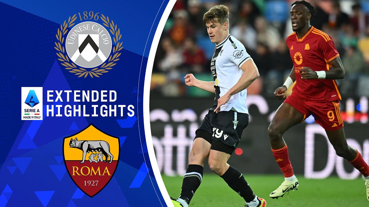 Udinese vs. Roma: Extended Highlights | Serie A | CBS Sports Golazo ...
