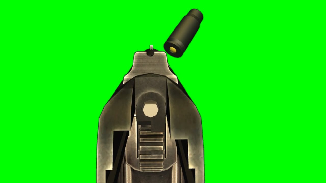 TT-33 pistol green screen 2 - YouTube
