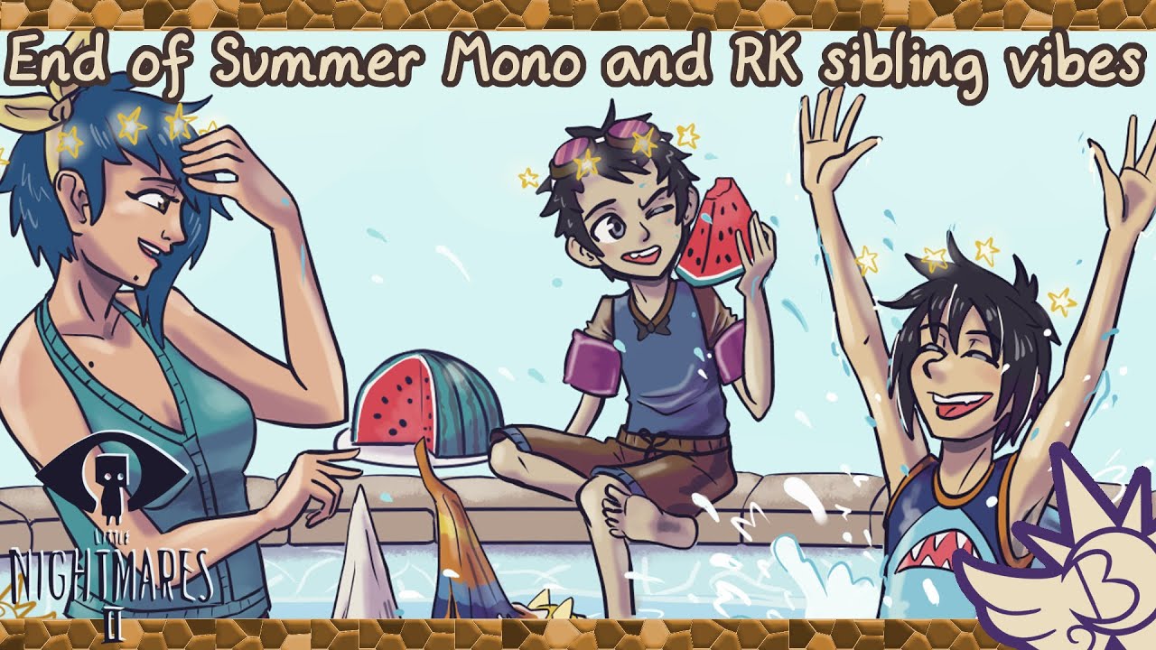 Mono and RK enjoying a summer day | Little Nightmares fanart ...