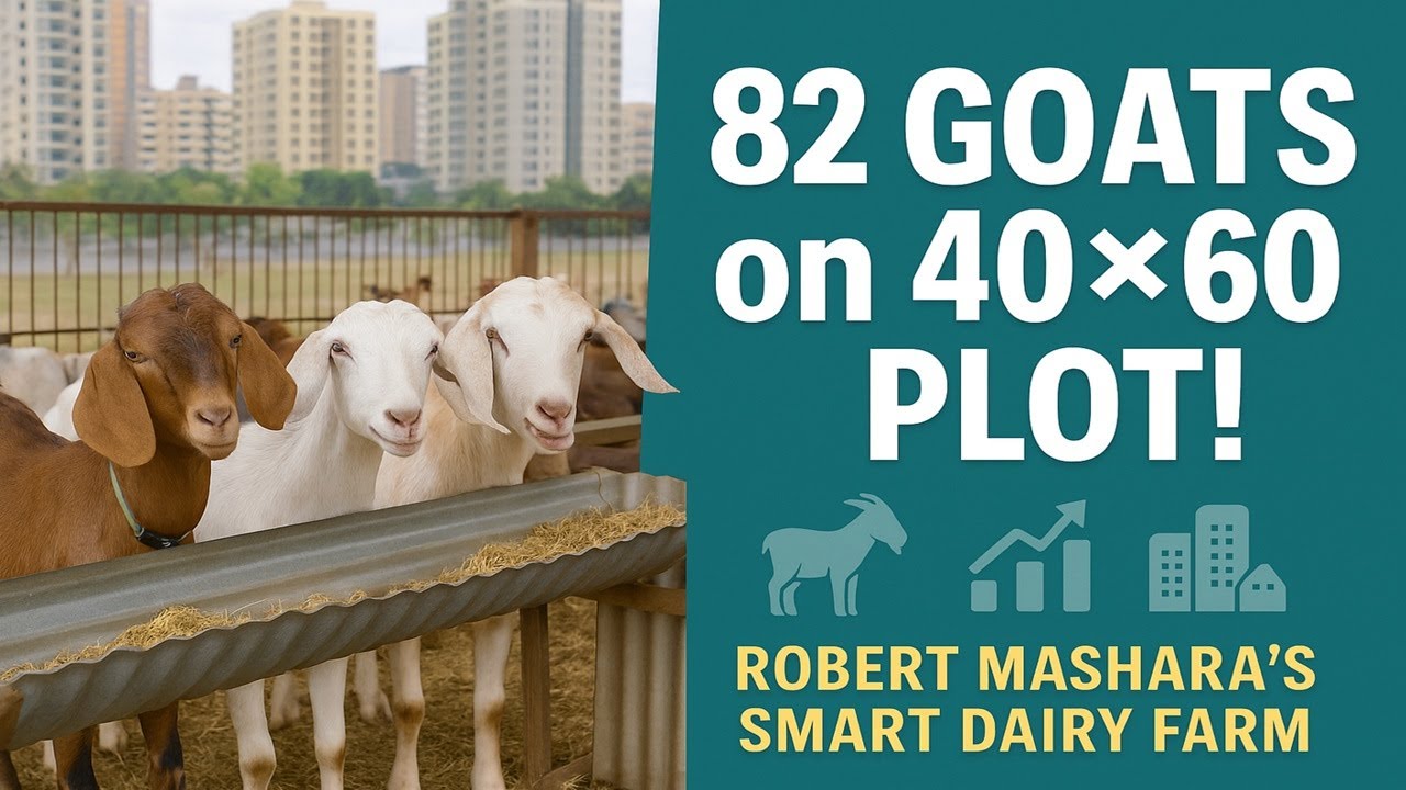 Urban Goat Farming: 82 Goats on a 40x60 Plot! Insights from a Small ...