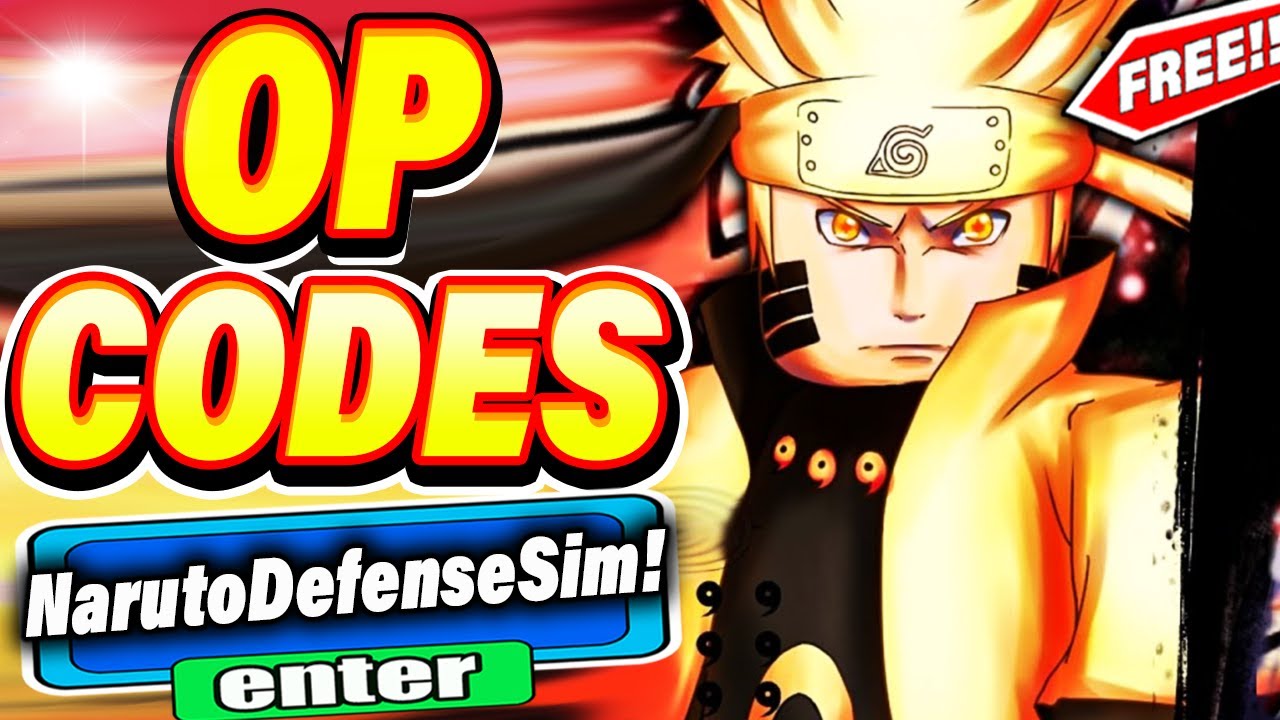 ALL NEW *SECRET CODES* IN ROBLOX NARUTO DEFENSE SIMULATOR ( codes ...