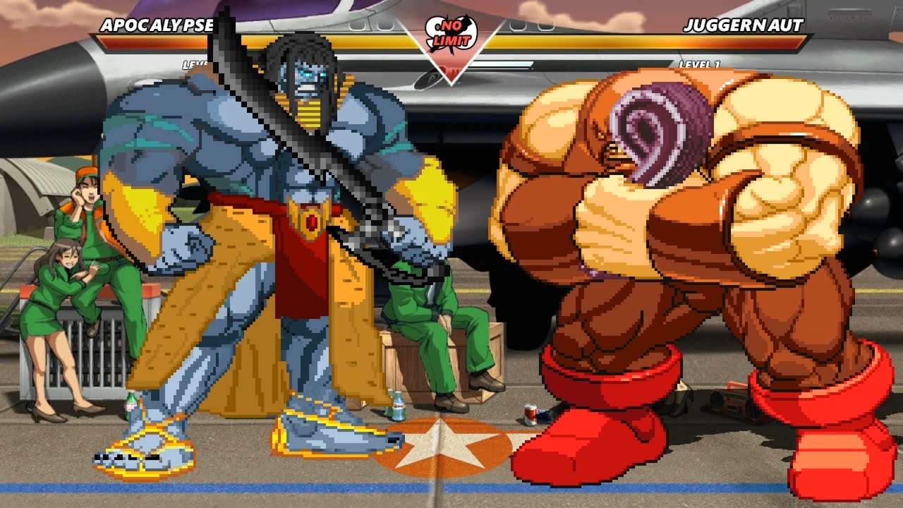 APOCALYPSE vs JUGGERNAUT - Highest Level Incredible Epic Fight! - YouTube