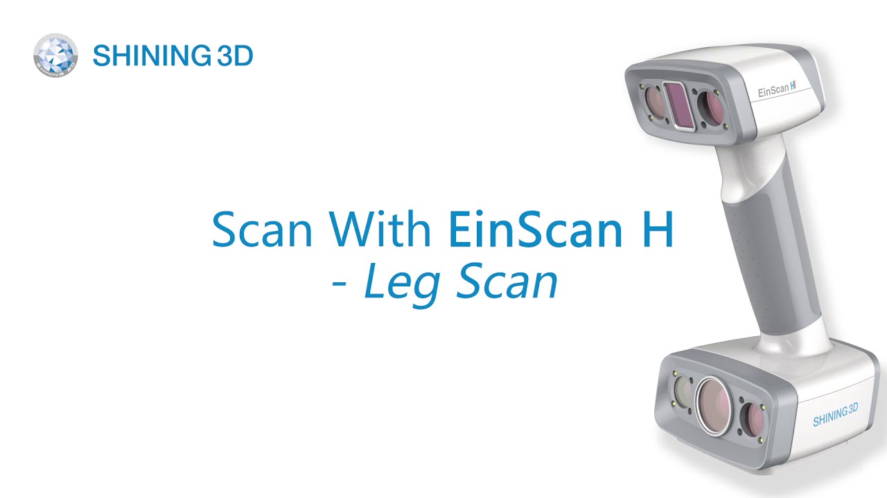 Leg Scan by Handheld Color 3D Scanner EinScan H - 3D Scanner/3D ...