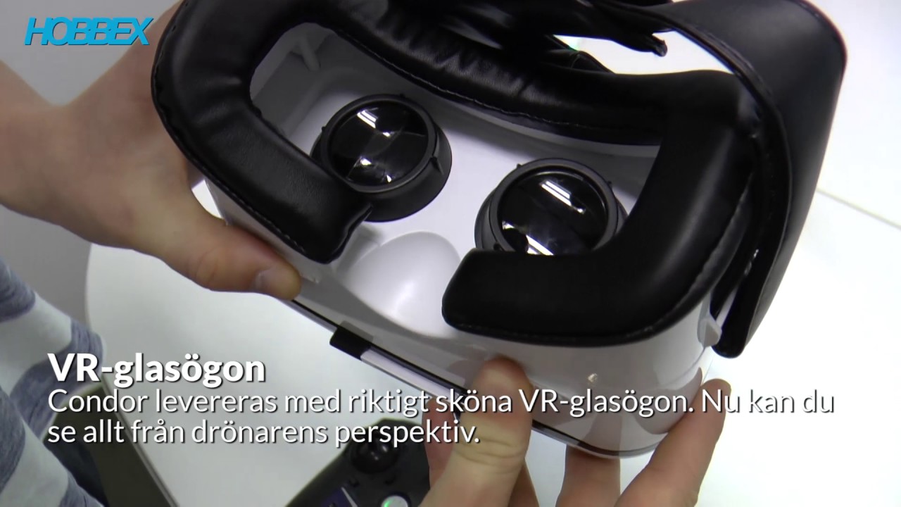 Condor Drönare + VR Glasögon från Hobbex - YouTube