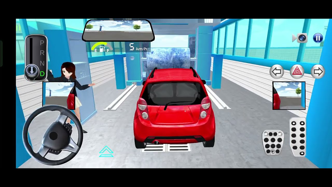 Brand New Red Ritz for Parking :- 3d Driving Class android game play ...