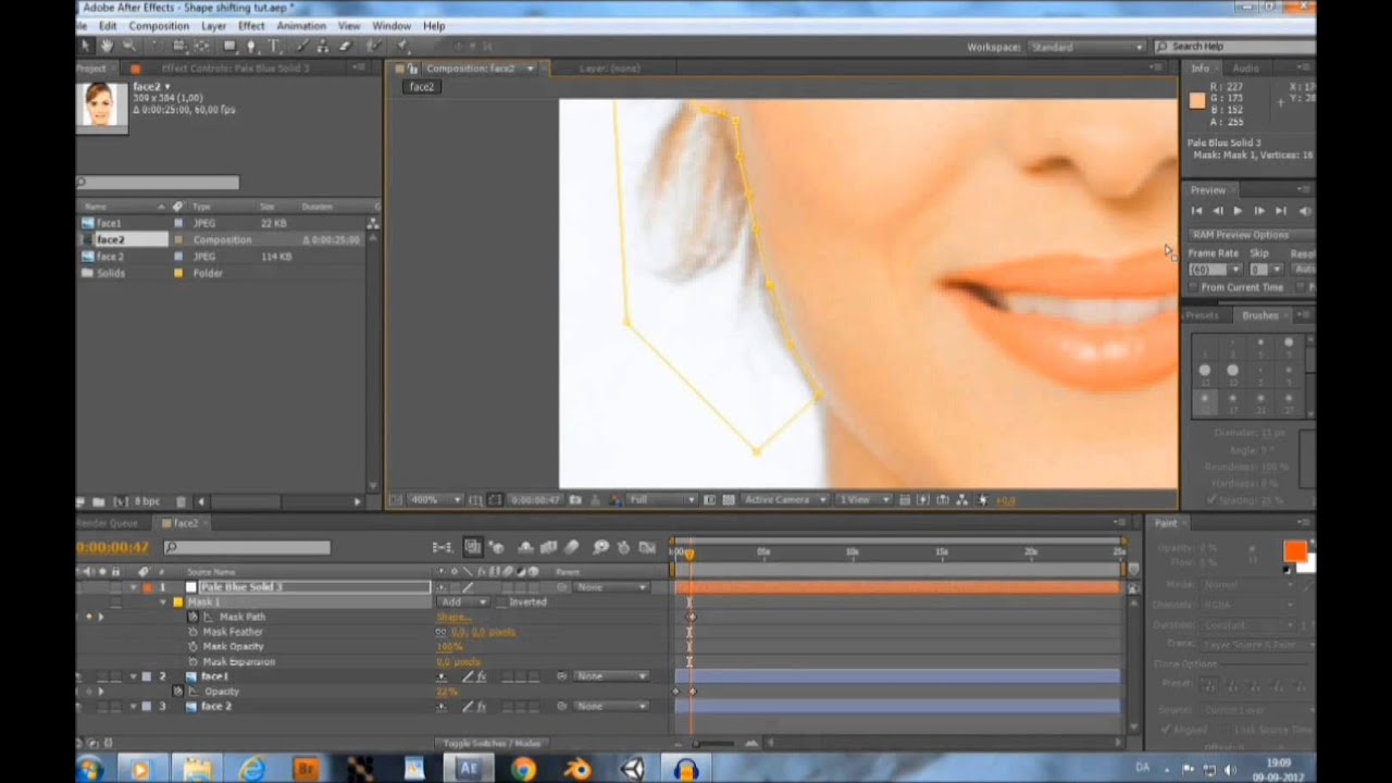 Create A Facial Morph Without Using 3rd Party Plug-ins | Envato Tuts+