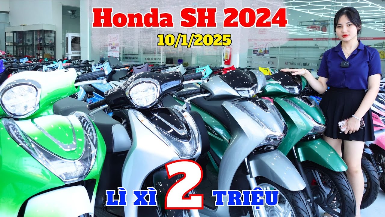 Honda SH 2024 - Giá Xe SH 125 , SH 160 Mới Nhất 10/1/2025 Lì Xì 2 Triệu ...