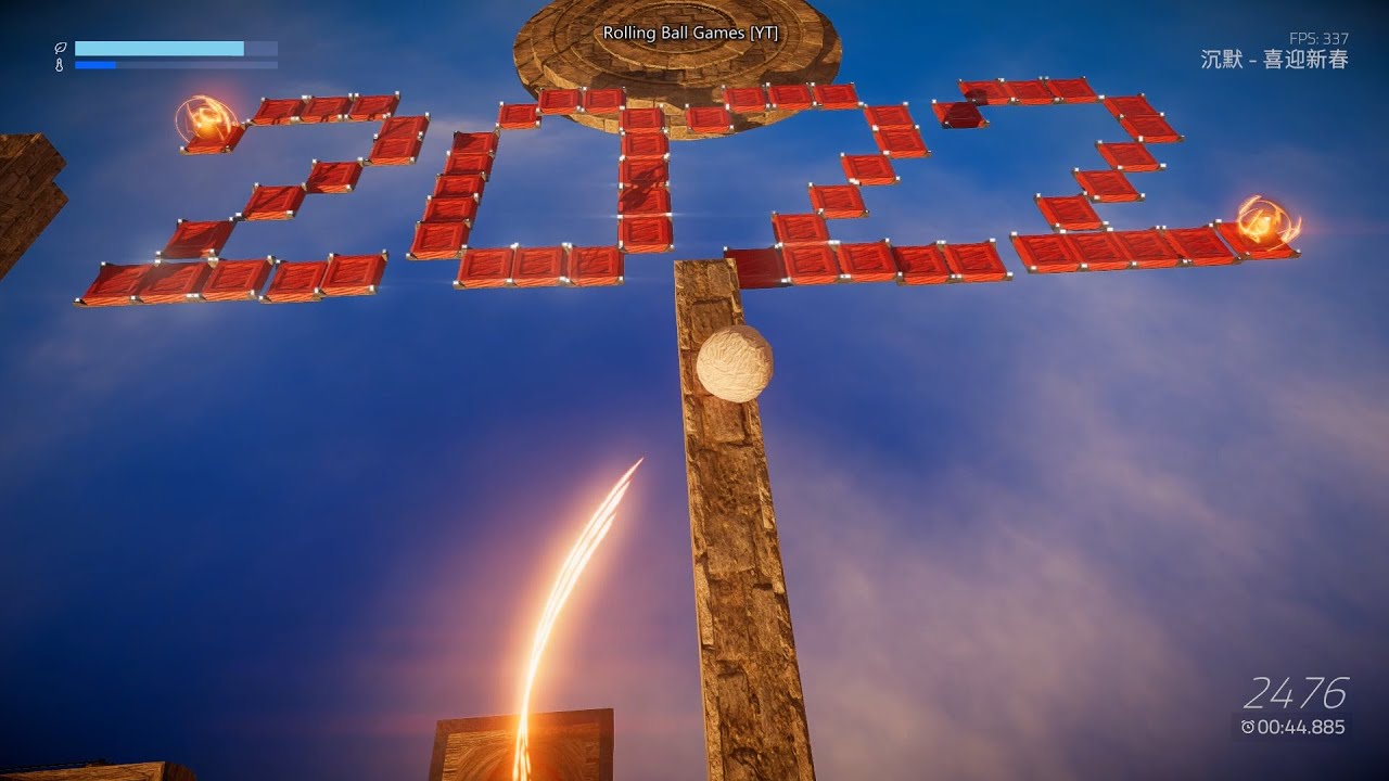 Ballex 2 - Custom Level: "喜迎新春" [Speedrun] - YouTube