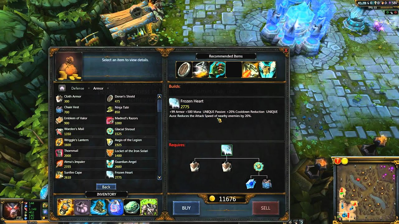 Jungle Basics - Lesson 3 - Item Builds with Warwick - YouTube