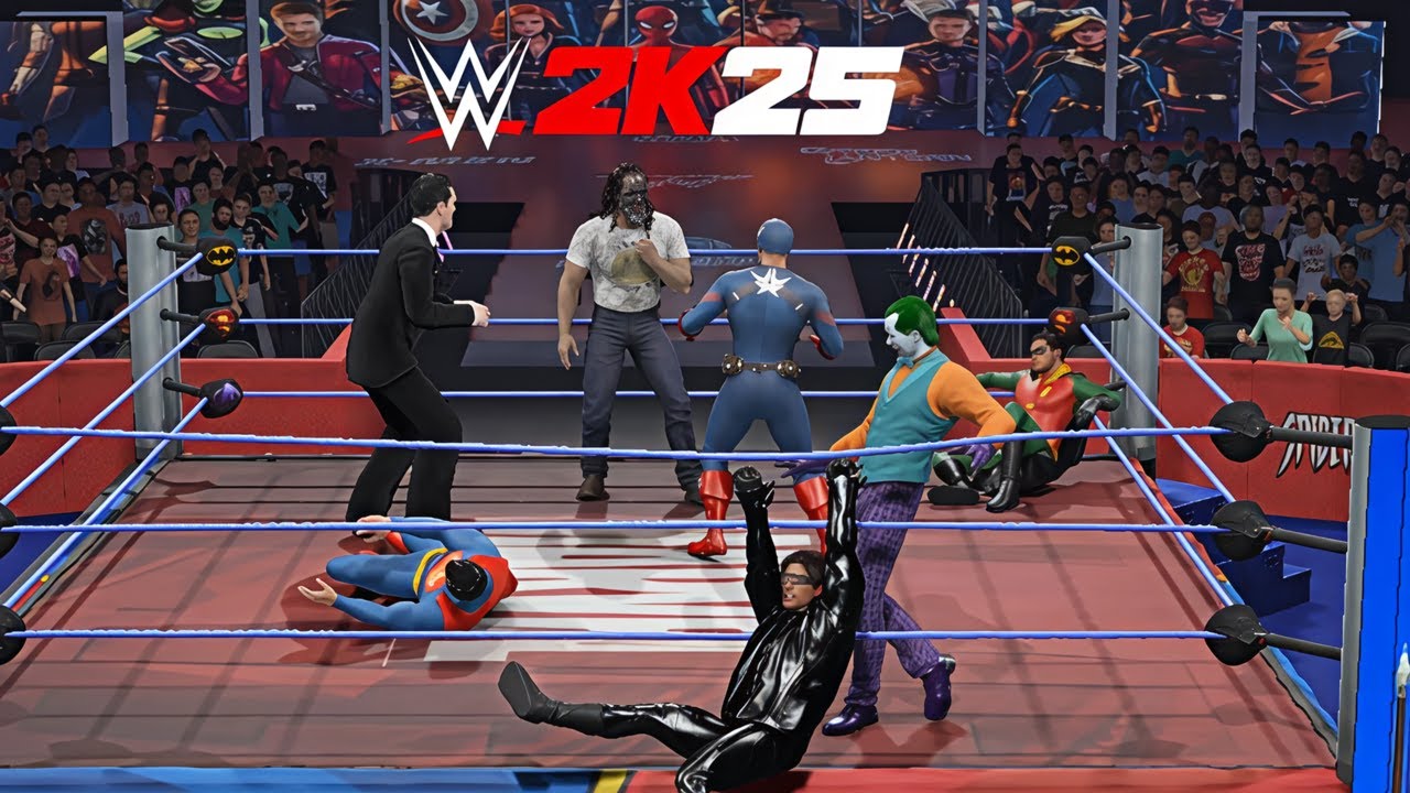 This Wrestling Match Decides the Strongest Superhero! Marvel/DC X-Men ...