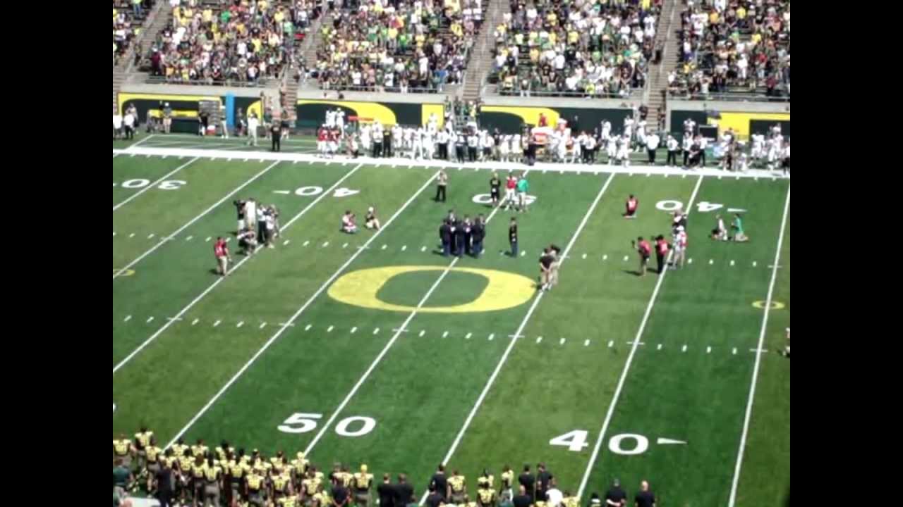 Oregon Ducks Spring Game - YouTube