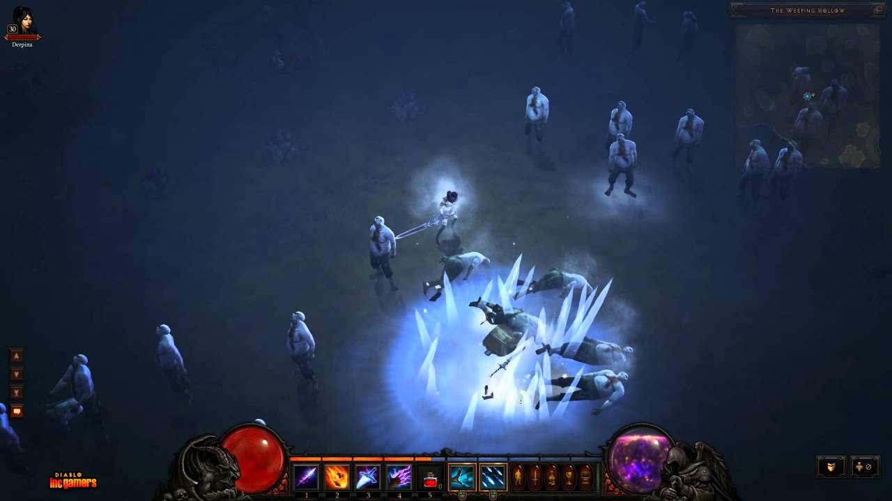 Diablo 3 - Meteor with Obsidian Rune - YouTube