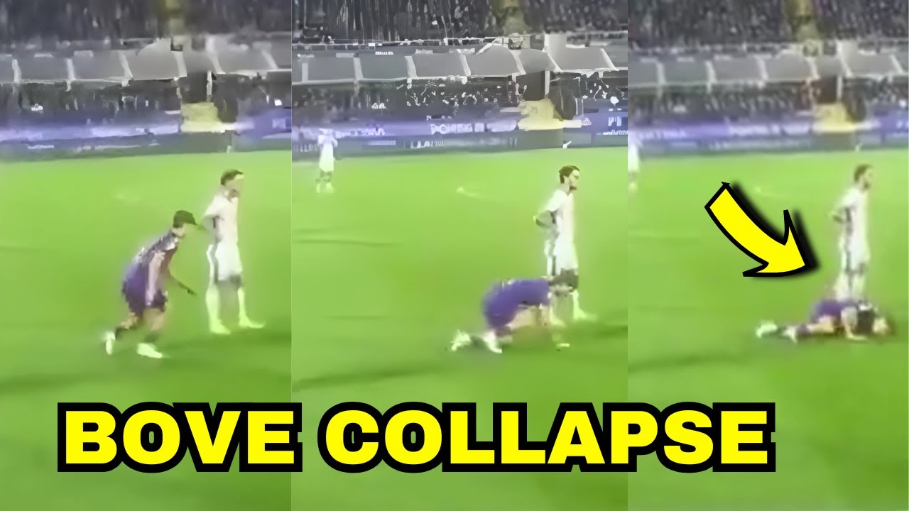 Eduardo Bove Collapsed During Fiorentina v Inter Milan | Match ...