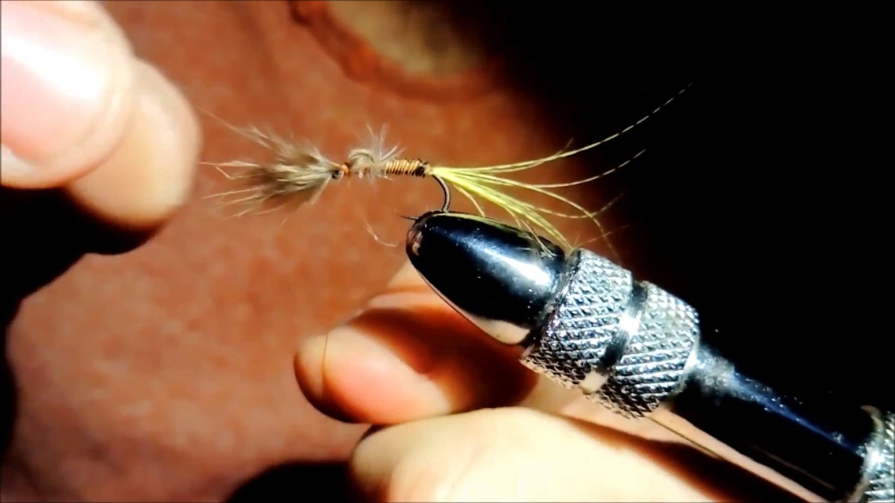 Montage mouche , nymphe a truite , ombre - YouTube