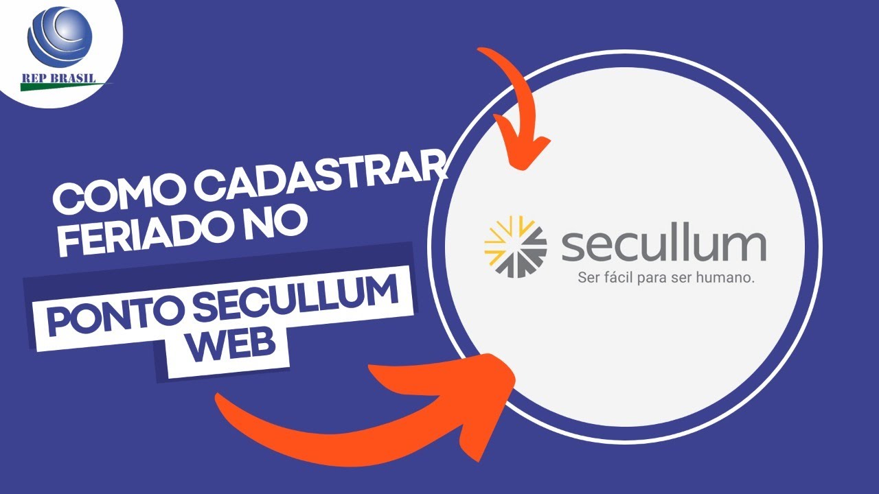 SECULLUM - Como cadastrar feriado no Ponto Secullum Web - YouTube