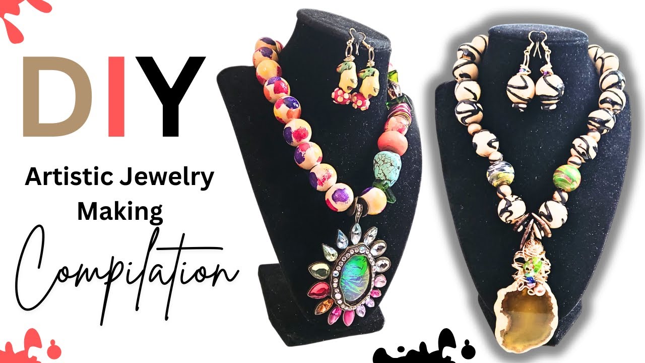 Artistic Boho Jewelry Making Compilation - Jewelry By BDK - YouTube