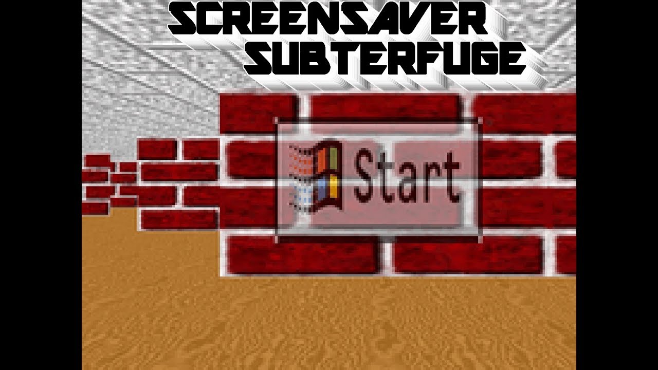 Screensaver Subterfuge (3D Maze Screensaver Game) - YouTube