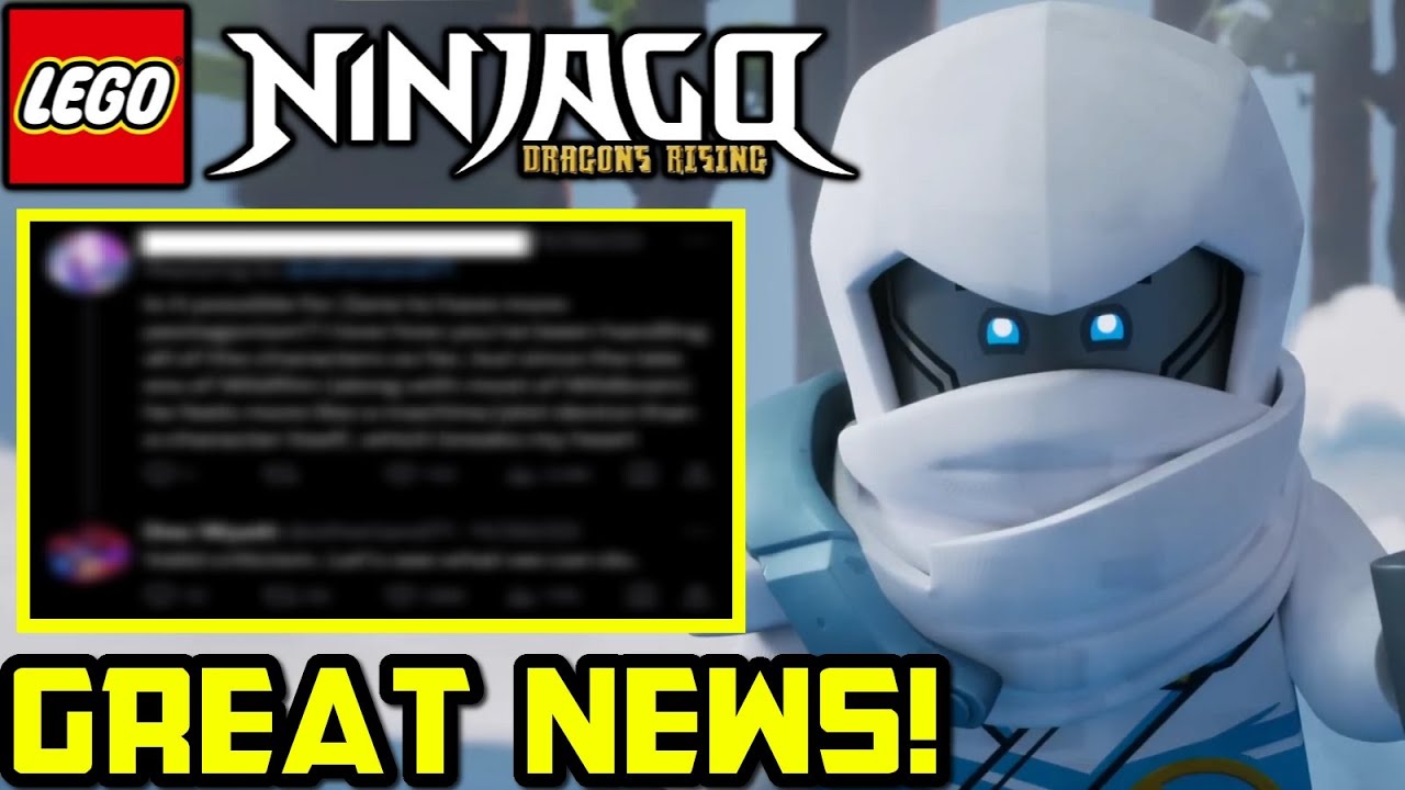 Zane is Changing! ️ Ninjago Dragons Rising News! - YouTube