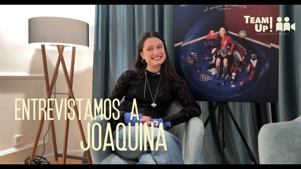 Entrevistamos a JOAQUINA por el lanzamiento de "Al romper la burbuja" 💫 ...