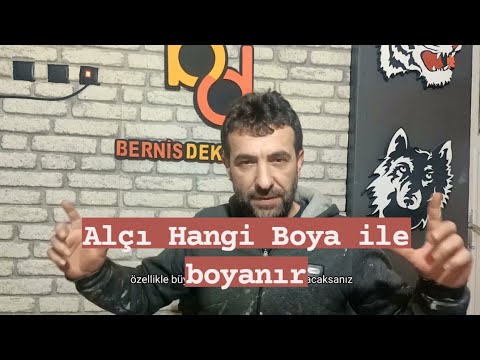 Alçı Hangi Boya İle Boyanır?Which Paint Is Plaster Painted With?