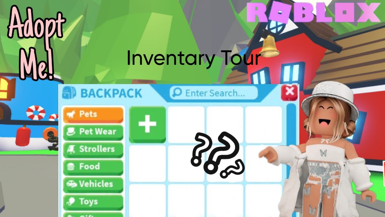 Showing my inventory + profile in Adoptme Roblox! - YouTube