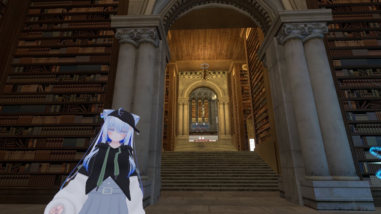 VRChat World巡り97～Vket3 CastelloMagica-Library～ - YouTube
