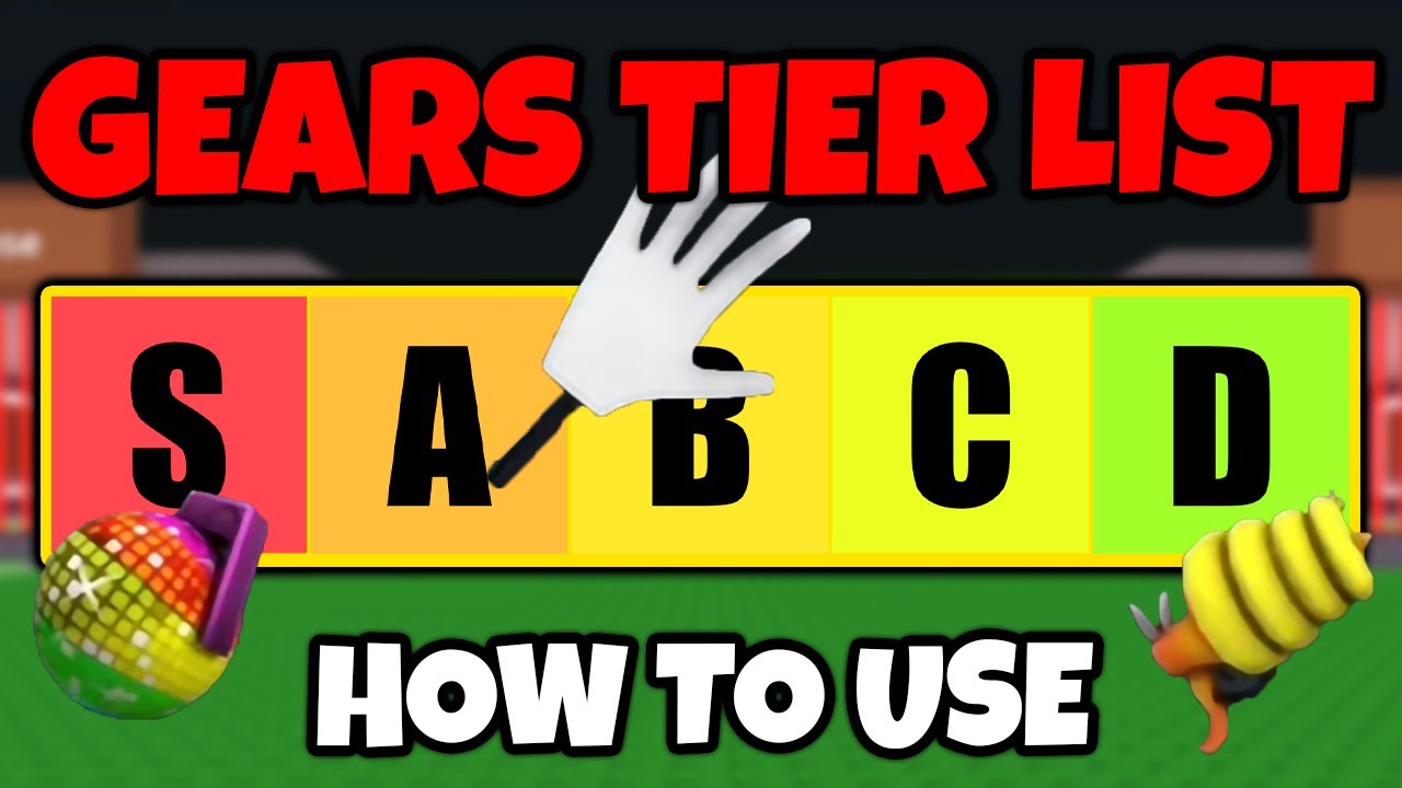 Complete GEARS TIER LIST Guide - How to Spend Coins [STEAL A BRAINROT ...